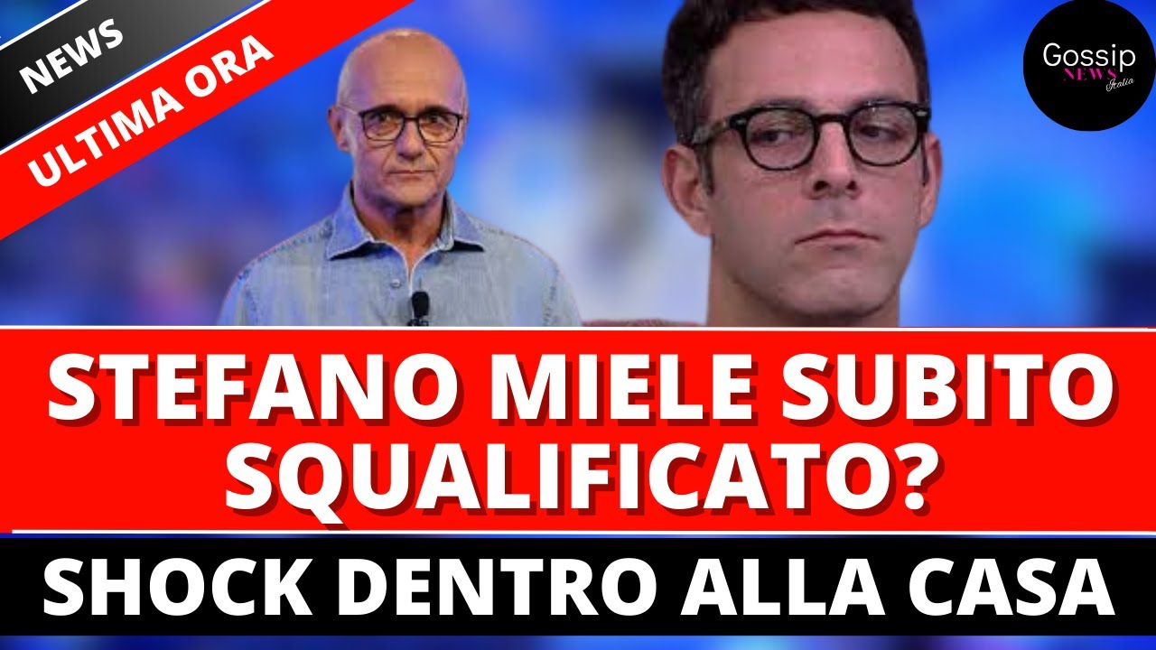 Scandalo al Grande Fratello: Stefano Miele squalificato! Il motivo choc che ha scosso la Casa ...