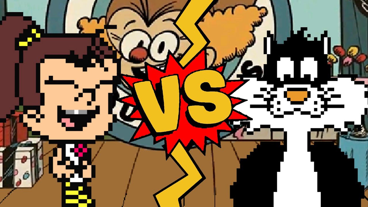 M.U.G.E.N Battles | Luan Loud vs Sylvester | The Loud House vs Looney ...
