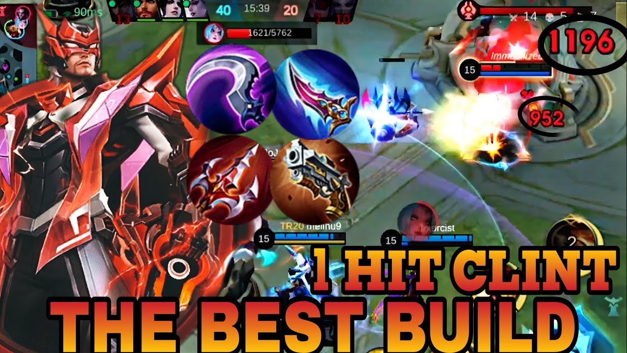 CLINT GAME PLAY TOP 1 GLOBAL BUILD / BEST BUILD FOR CLINT SOLO RANK ...