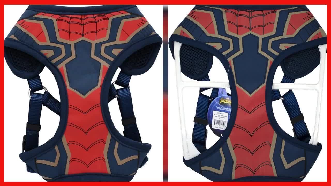 Marvel Comics for Pets Superhero Harness for Dogs, Dog Walking Harness ...