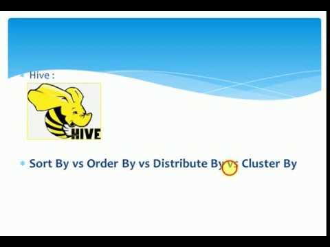 Sort By vs Order By vs Distribute By vs Cluster By in HIVE - YouTube