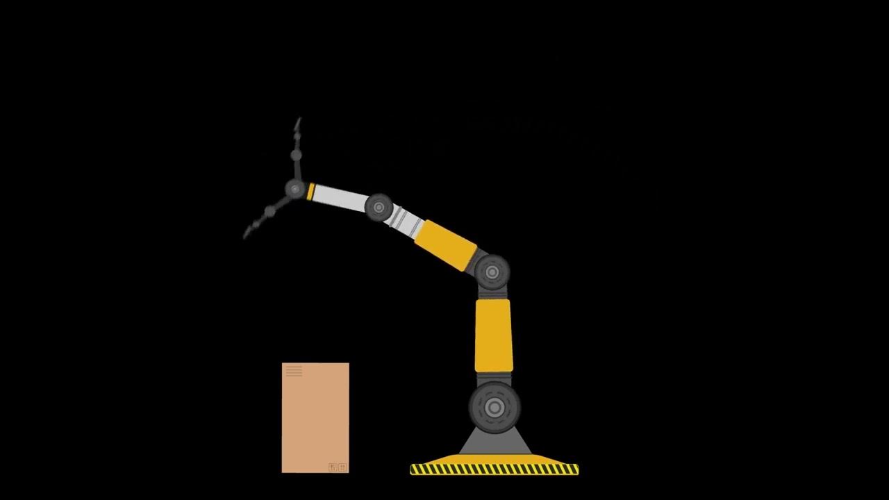 "Robot Arm Animation" 65024237 นัฐวุฒิ ห้องหลี #Schoolofdigitalmedia # ...