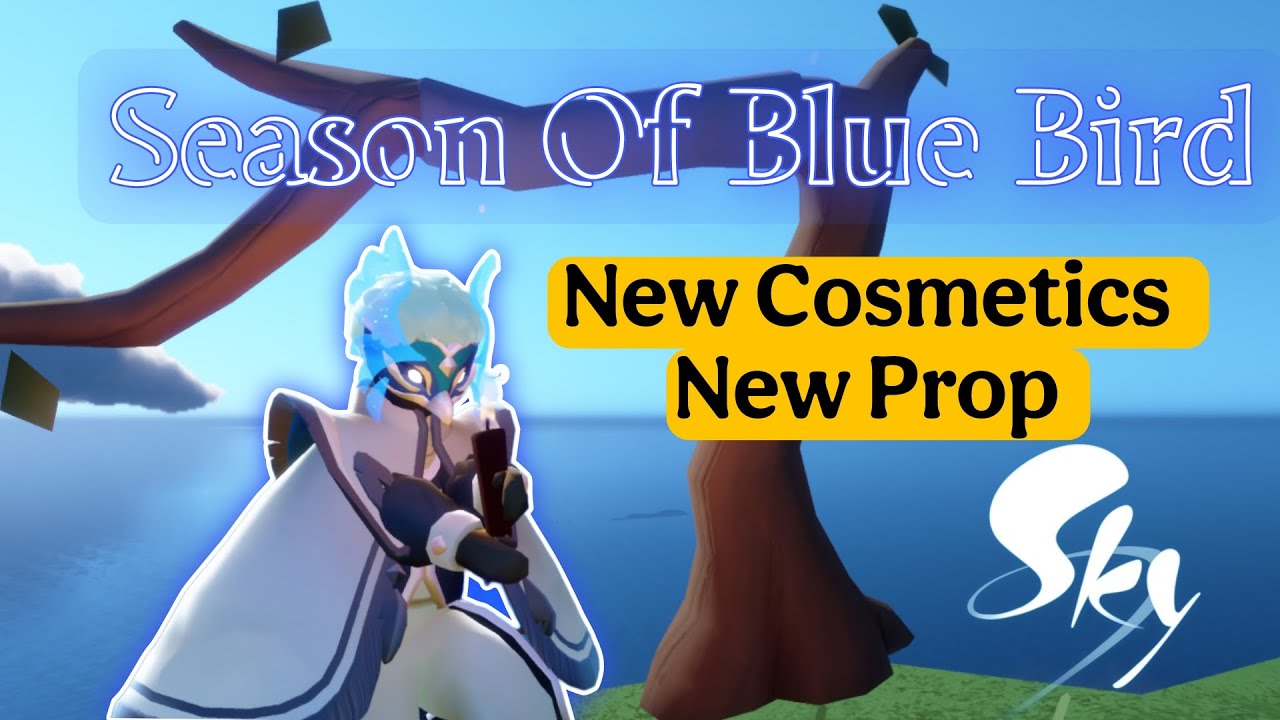 Blue Bird Season New Mask & Prop - Sky Cotl Beta - YouTube