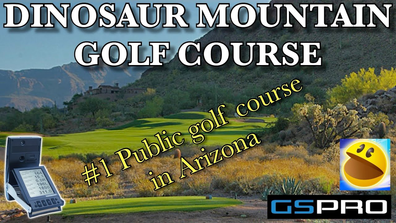 Dinosaur Mountain Golf Course on GS Pro! ABSOLUTELY STUNNING - YouTube