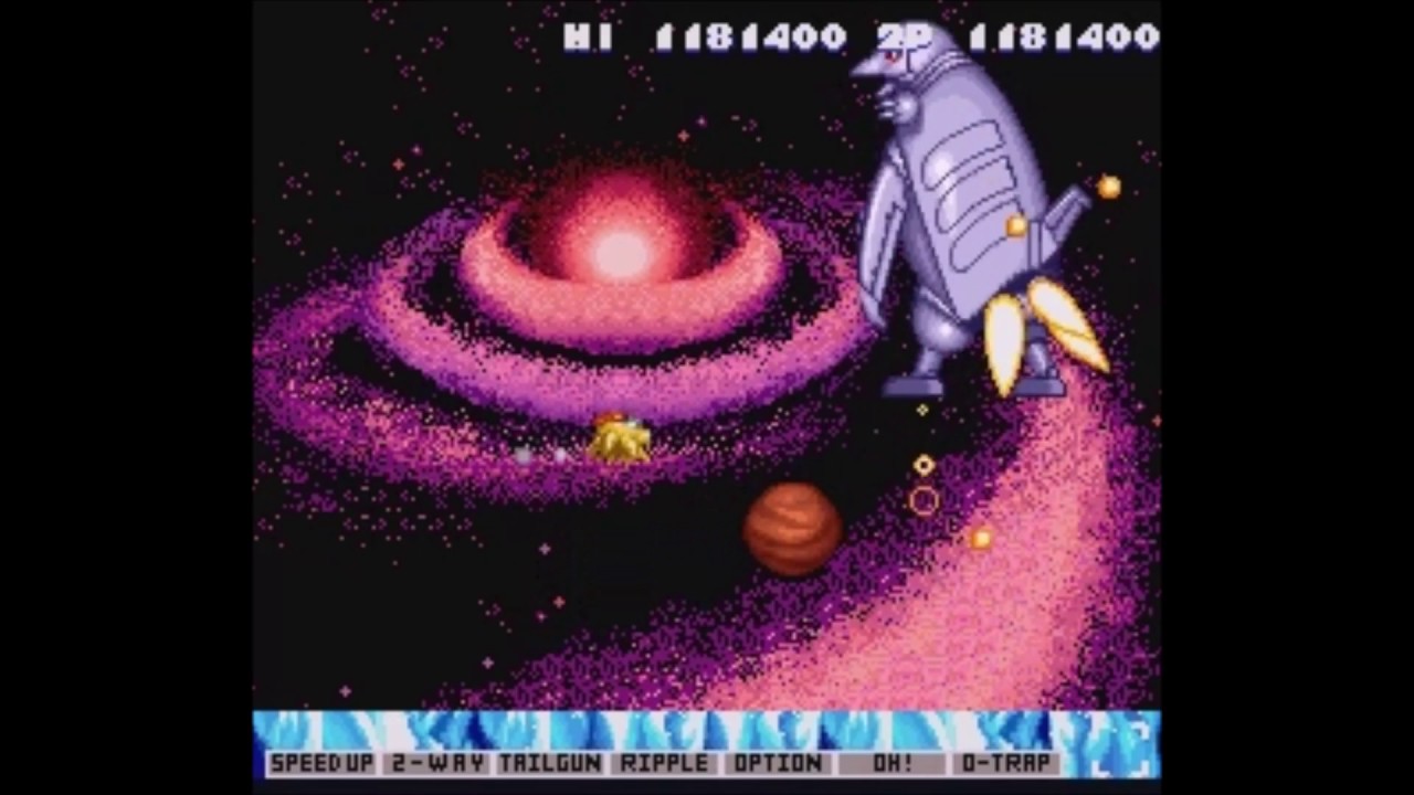 Gokujo Parodius epic last boss battle - YouTube