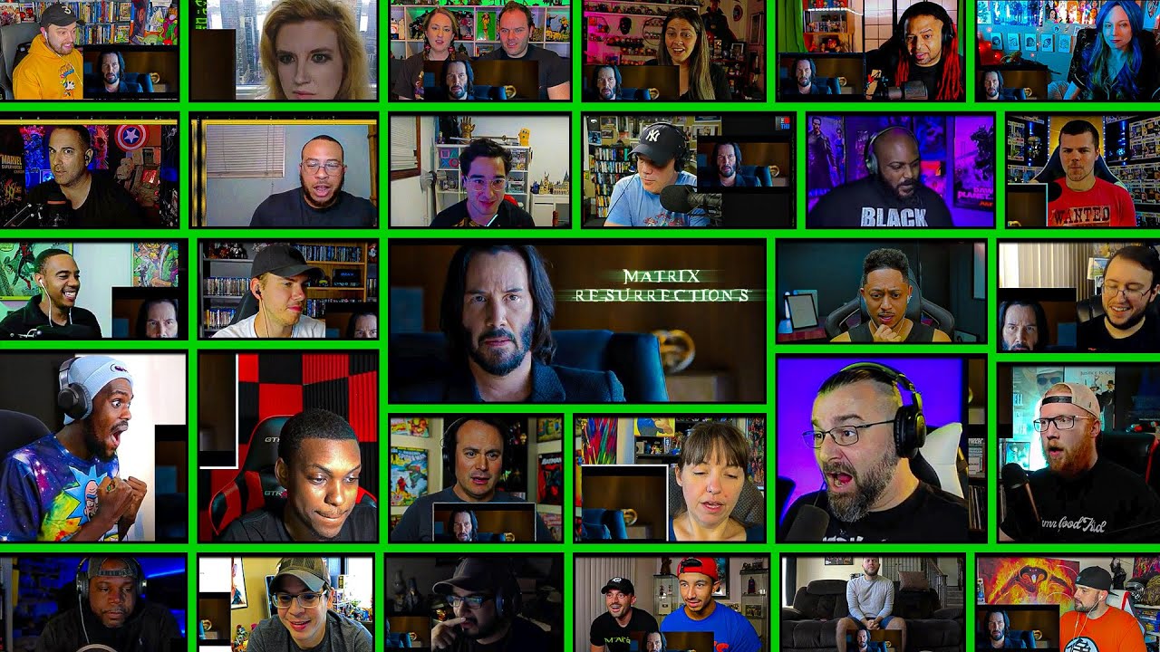The Matrix Resurrections Trailer MEGA Reactions Mashup (60+ Reactions ...