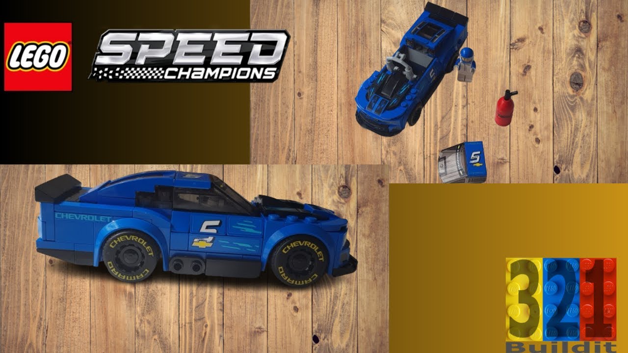 Chevrolet Camaro ZL1 Race Car Speed Champions LEGO 75891 - YouTube