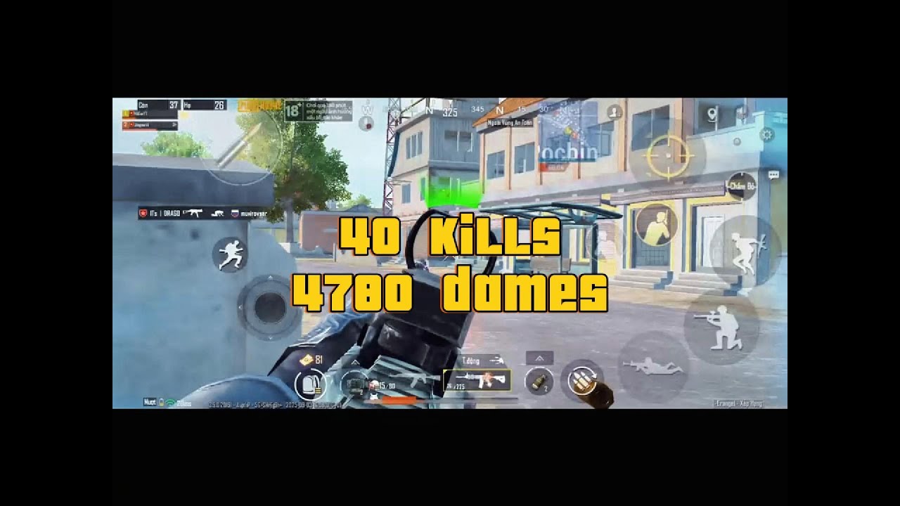 PUBG: 40 kills, 4780 dames, nhưng mà cuối game nó lạ lắm - YouTube