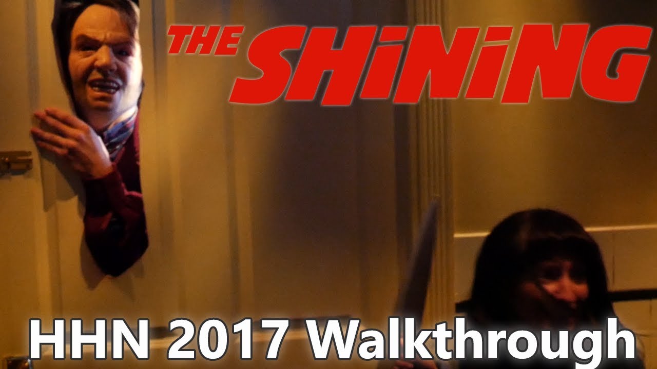 THE SHINING Maze Walkthrough at Halloween Horror Nights | HHN 2017 ...
