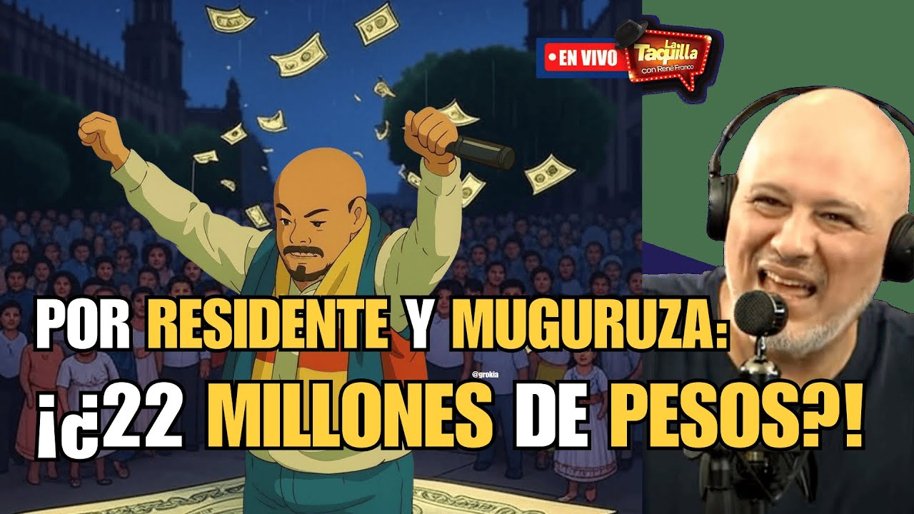 Por Residente y Muguruza ¡¿pagamos 22 millones de pesos?! | La Taquilla ...