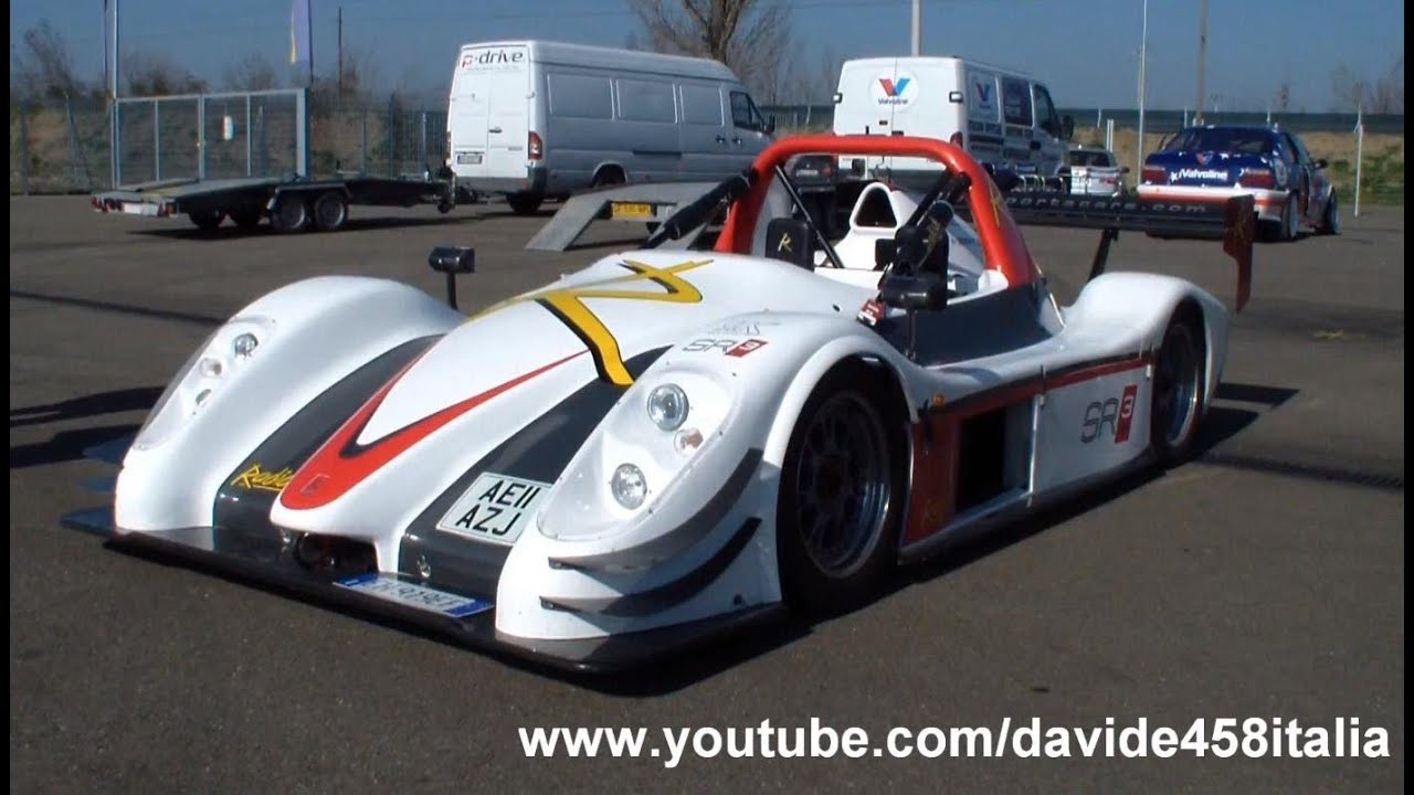 PURE SOUND!! Radical SR3 RS start up + track action! - YouTube