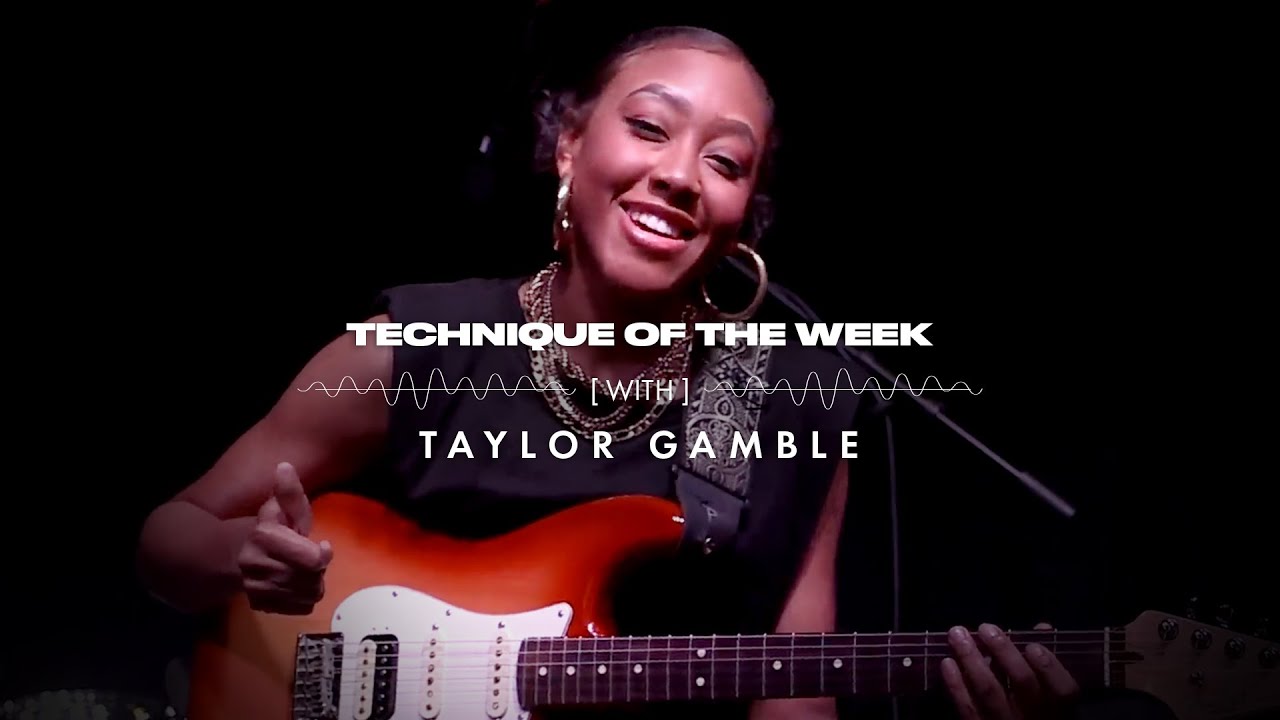 Taylor Gamble & Chord Transitions | Technique of the Week | Fender ...