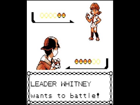 Pokémon Crystal - VS Gym Leader Whitney - YouTube