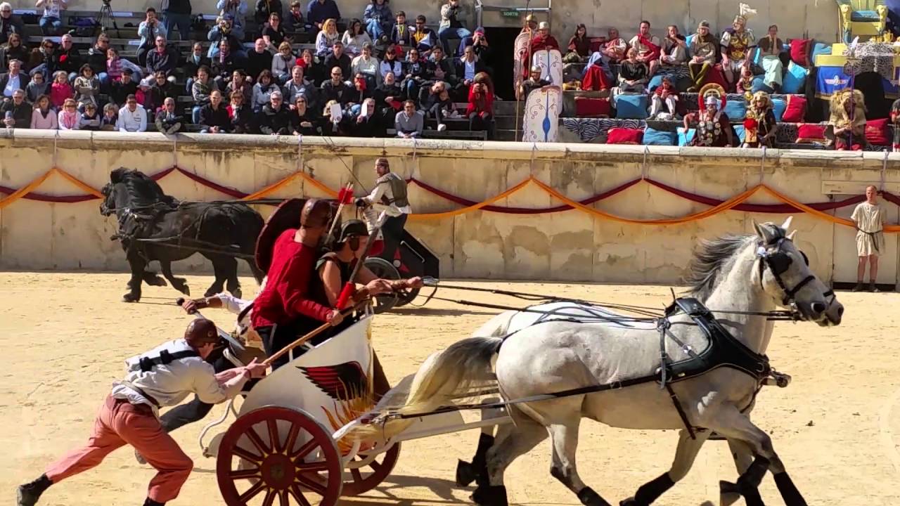 2 Course de Char - YouTube