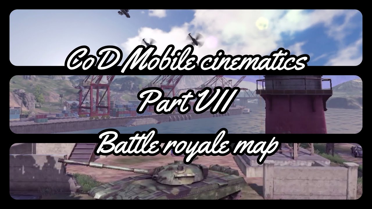 CoD Mobile cinematic pack part 7 Battle royale map BR || Cinematics for ...
