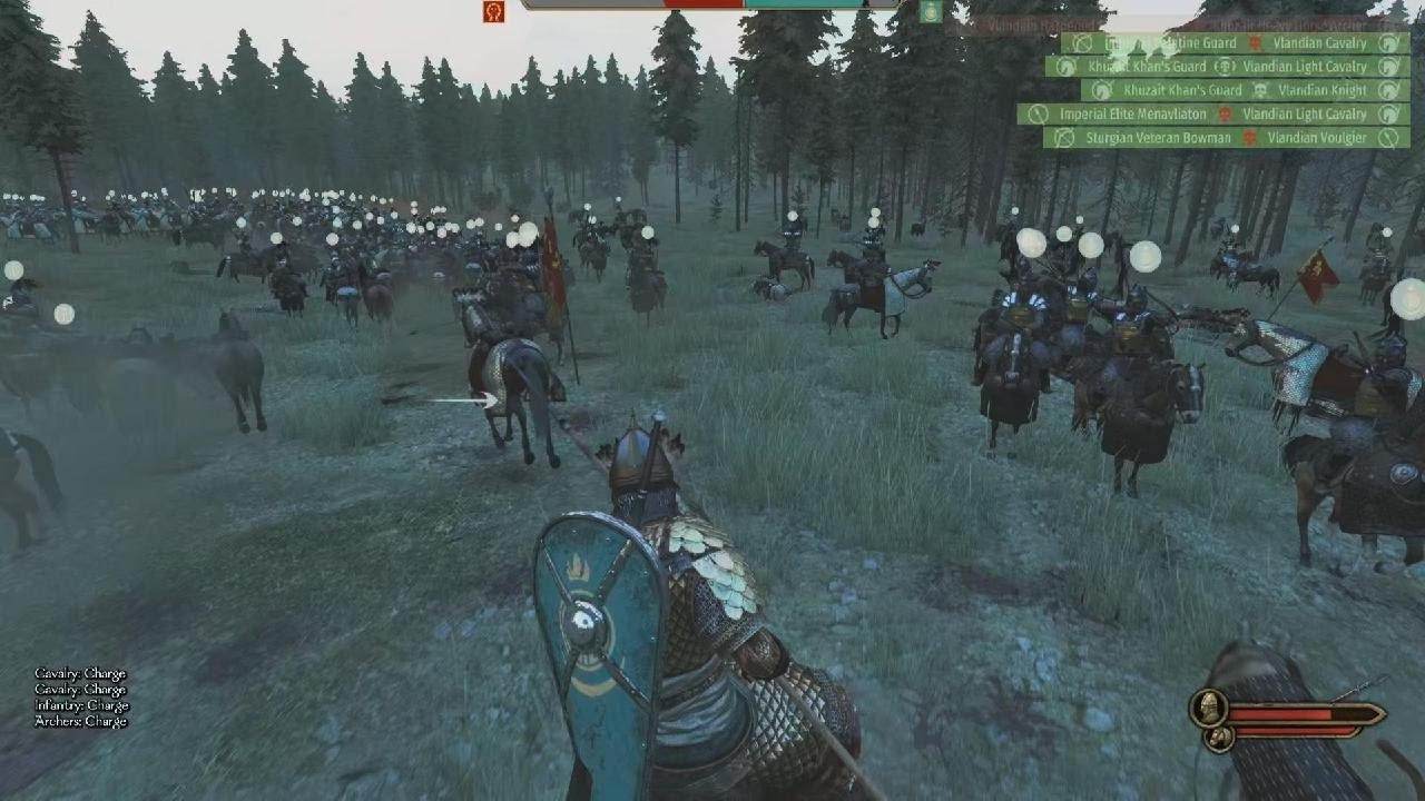 Mount & Blade II: Bannerlord Epic Battle-Khuzaits vs Vlandians - YouTube