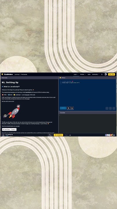 Fun and beginner-friendly way to learn to code - codedex.io #shorts #funnycoding # ...