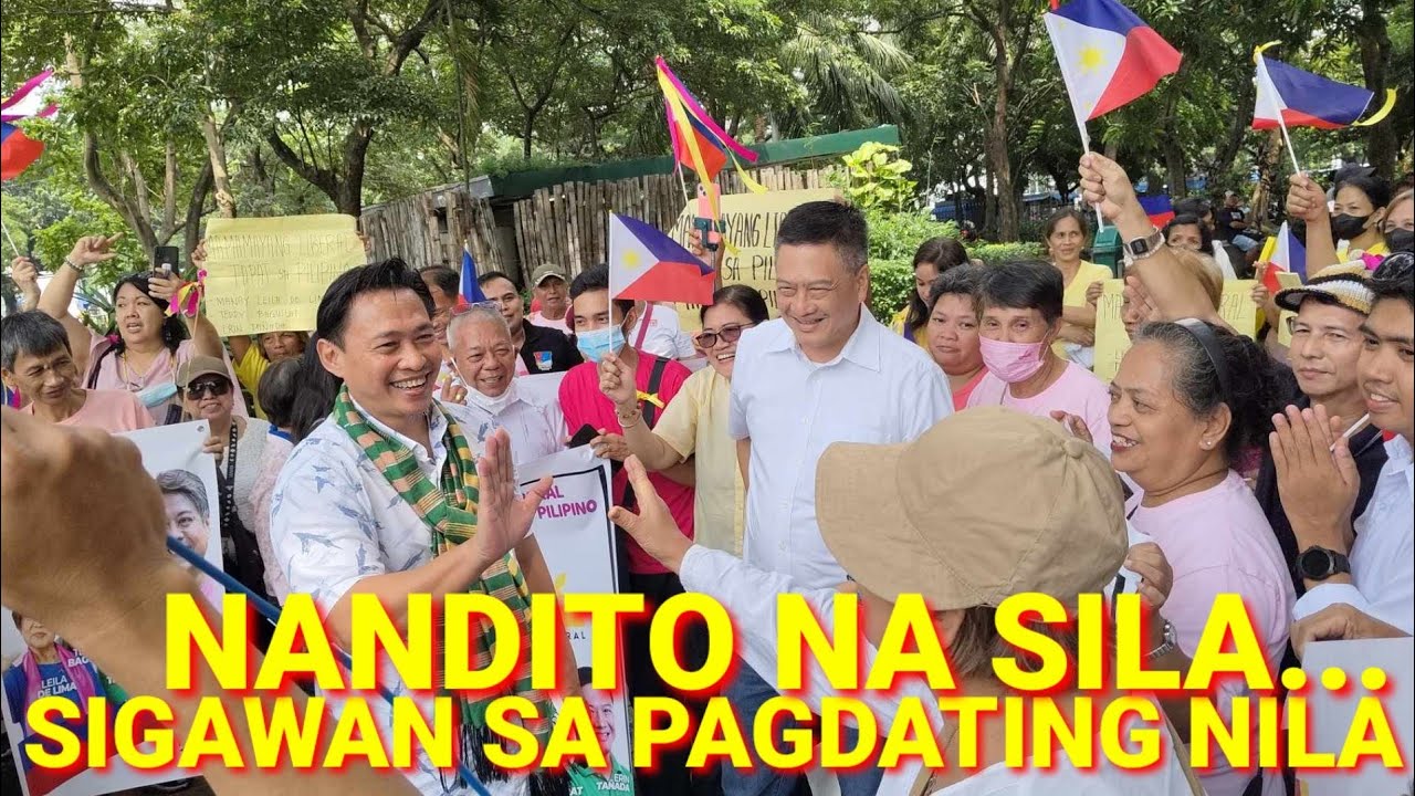 SIGAWAN SA PAGDATING NILA - YouTube