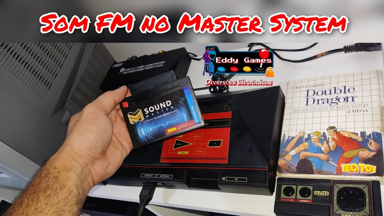 CARTUCHO DE SOM FM PARA O MASTER SYSTEM - YouTube