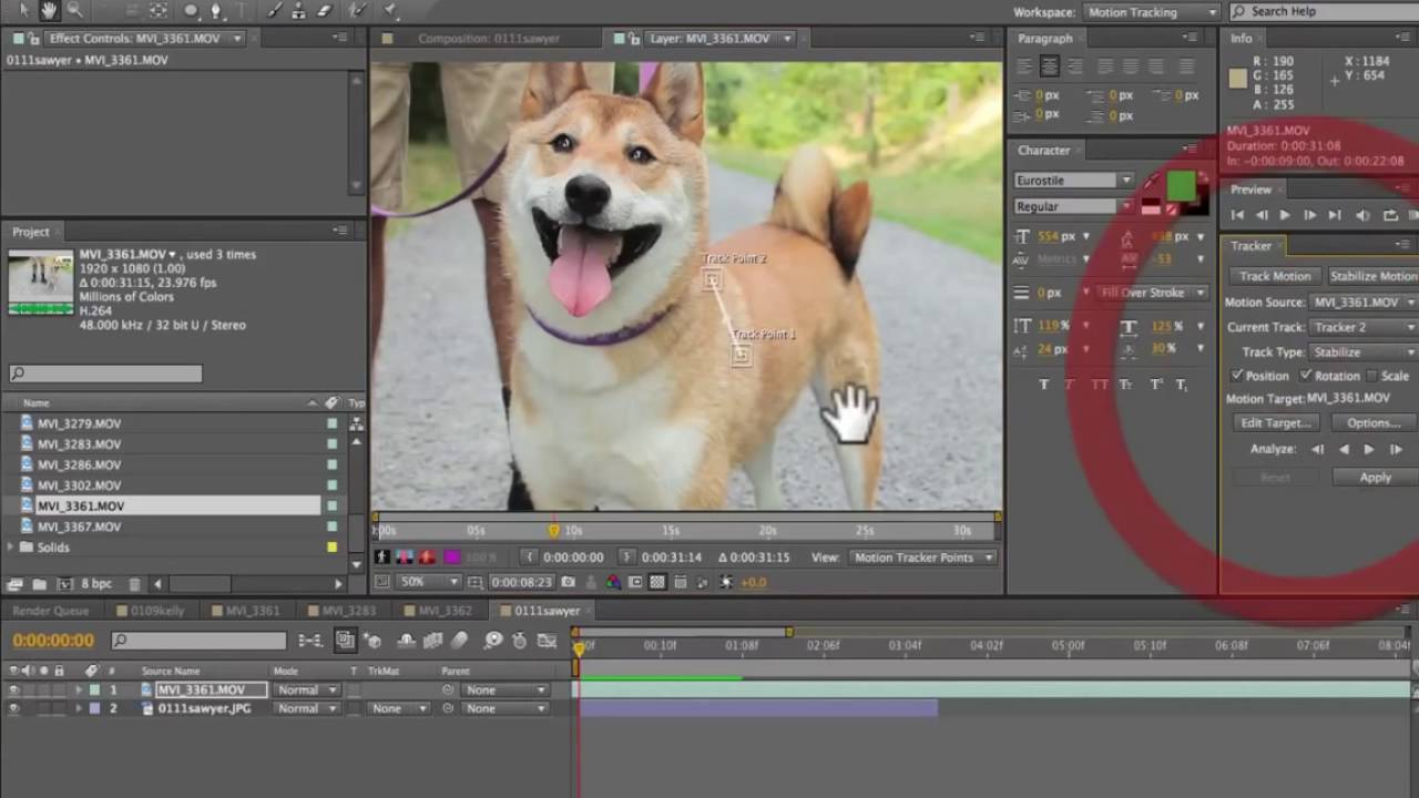 After Effects Moving Photo Tutorial - YouTube