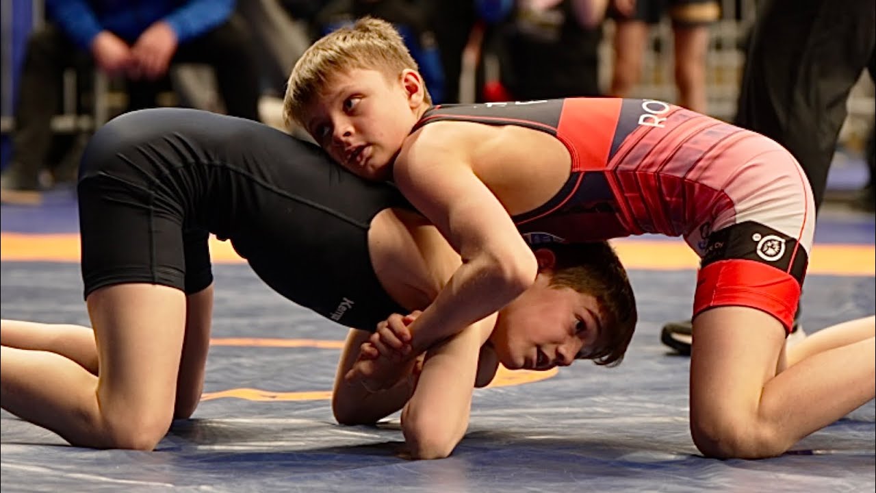 U13 V. Huittinen (FIN) vs Ö. Üney (GER) 38kg. Freestyle youth boys ...