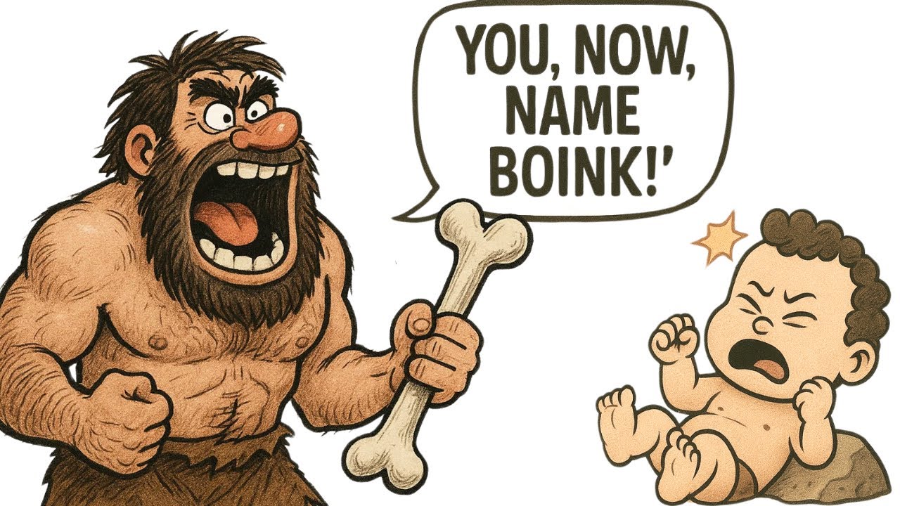 How Did Cavemen Actually Name Their Kids? - YouTube