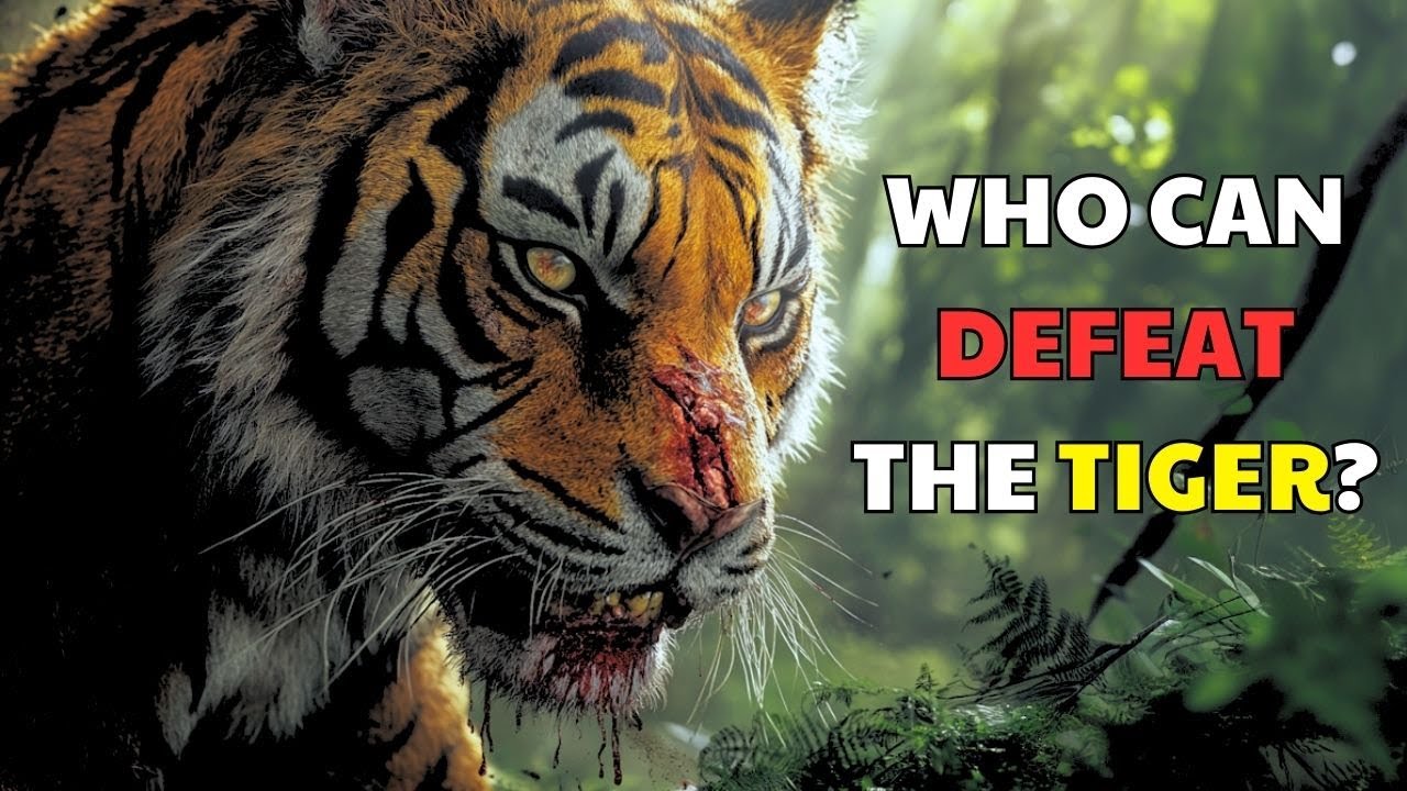 Unbelievable! 8 Animals That Can Defeat a Tiger with Ease - YouTube