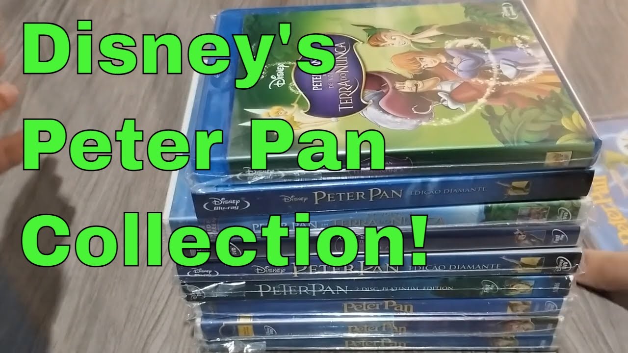DISNEY'S PETER PAN COLLECTION (CD, DVD, BLU-RAY) | Unboxing - YouTube