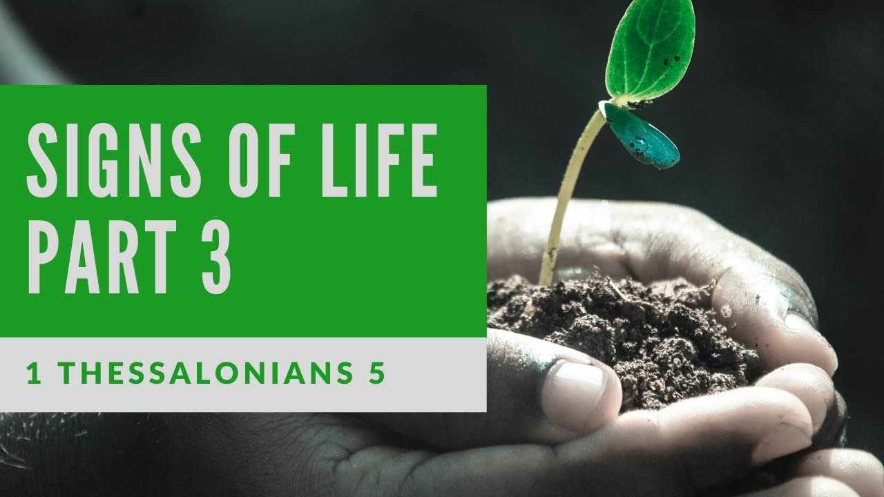 Signs of Life Part 3 | Pastor Derrick Suttles - YouTube