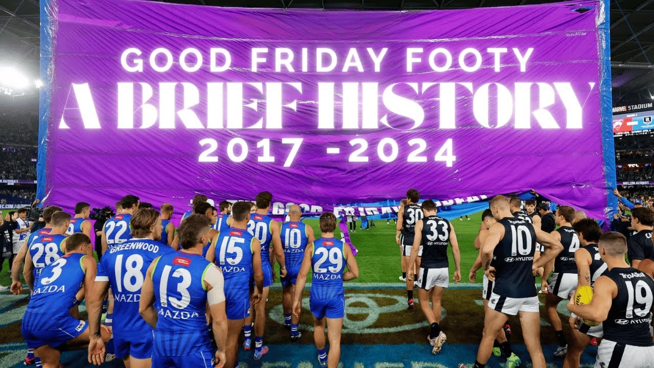GOOD FRIDAY FOOTY - A BRIEF HISTORY 2017 - 2024 - YouTube