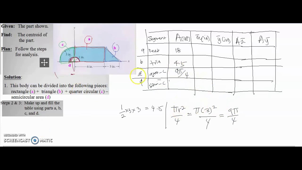 Example Lecture 20 Composite body - YouTube