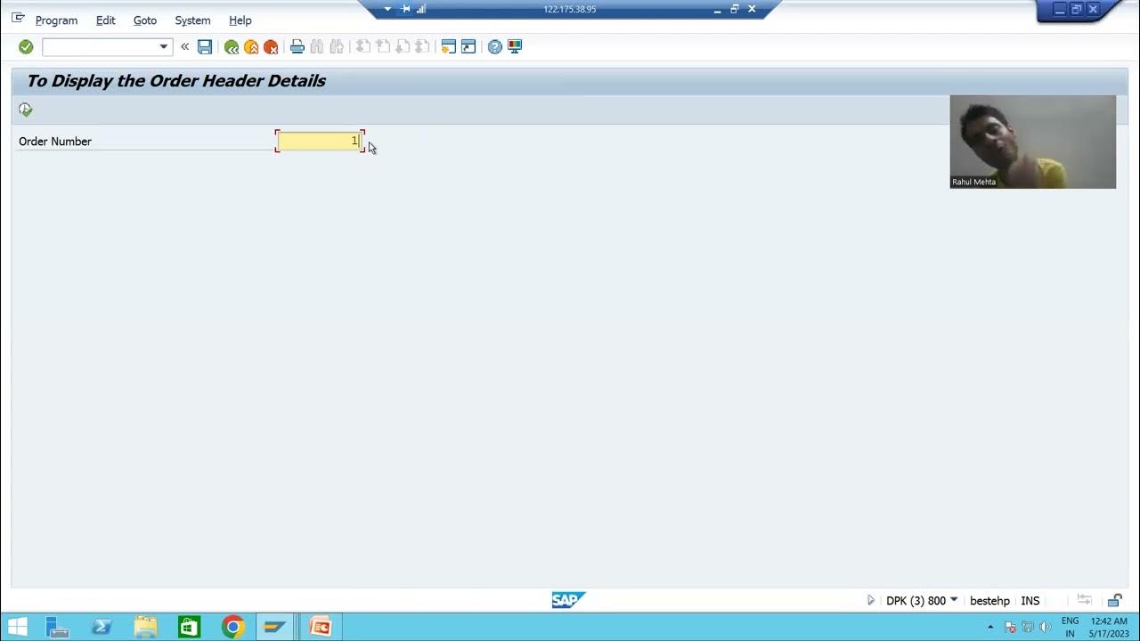 2 Abap Programming Classical Reports Single Database Table Part1 Youtube 0646