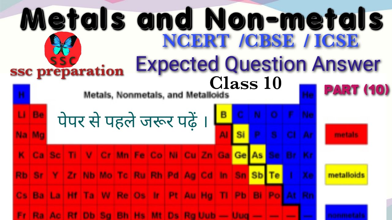 class 10 science/metals and nonmetals/ chapter 3 /ores and minerals ...