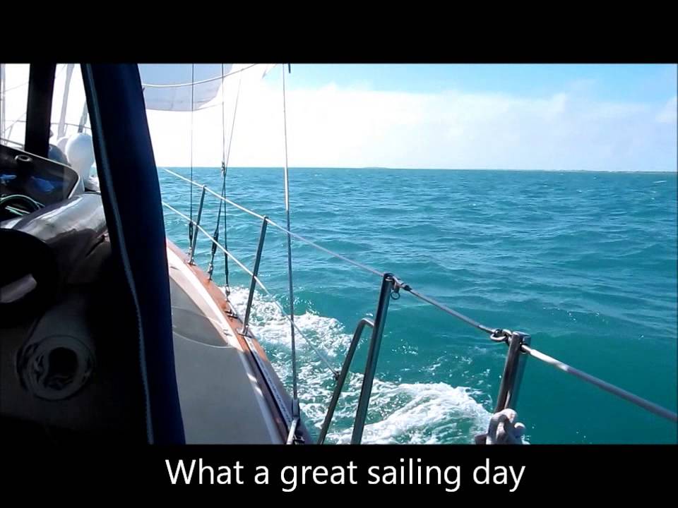 Sailing Hawk Channel Florida Keys Island Spirit 35 - YouTube