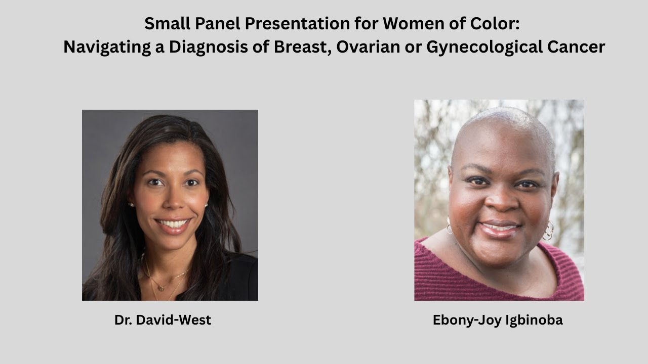 Presentation for Women of Color: Navigating a Diagnosis of Breast ...