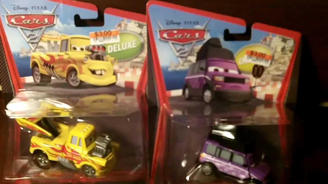 Disney/Pixars Cars 2 Rod Redline Torque and other BIG LOTS! Finds - YouTube