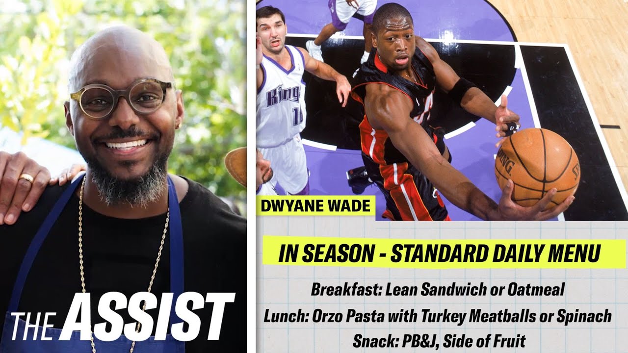 How Dwyane Wade's Chef Created His NBA Diet | The Assist | GQ Sports ...