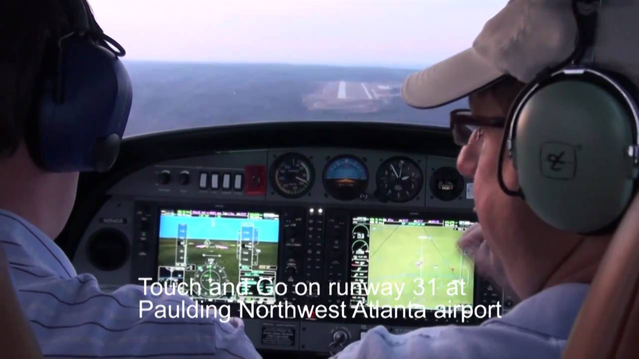 Diamond Star IFR Checkout Atlanta PDK airport - YouTube
