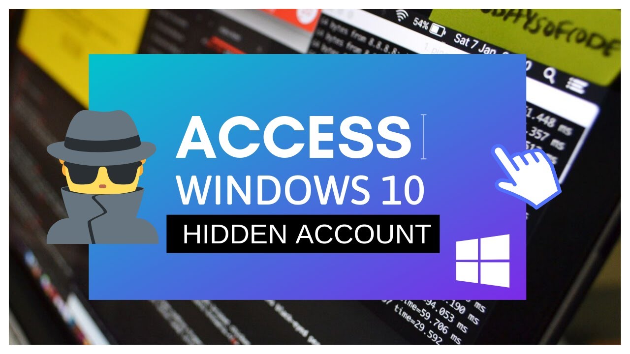 How To Access [Hidden] Admin Account | Windows 10 [Tips And Tricks ...