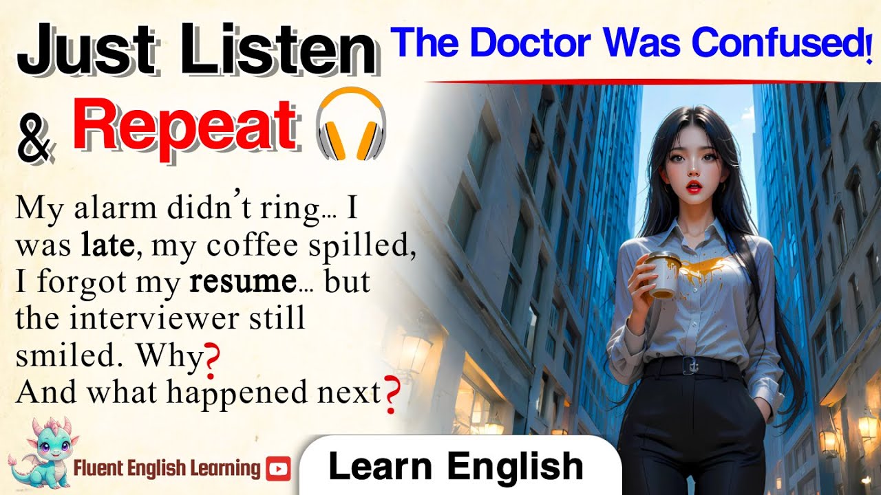 The Job Interview Disaster 😱| Learn English Through Story🔥| Improve ...