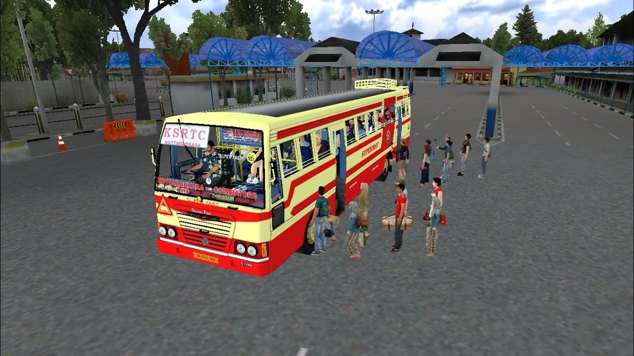 DRIVING KSRTC SUPER FAST🔥IN BUS SIMULATOR INDONESIA - YouTube