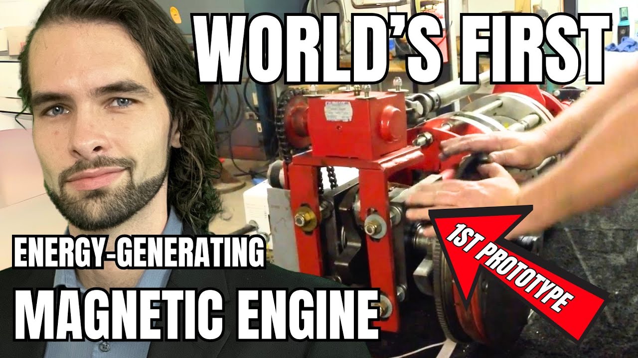 World's First Practical Magnetic Engine 100% Magnet Powered! The ...