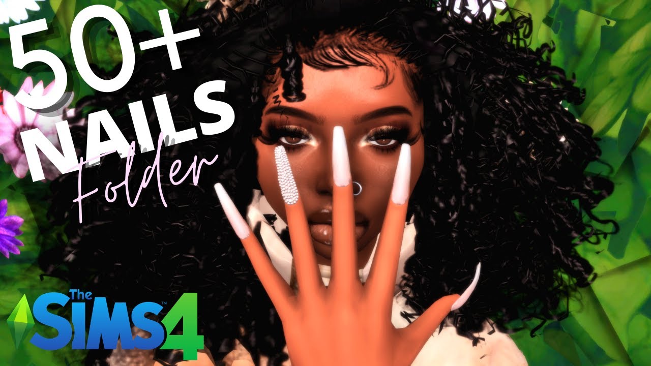 SIMS 4 URBAN NAILS CC FOLDER + DOWNLOAD 💅🏾🤍 - YouTube