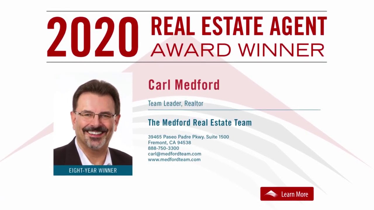 2020 Five Star Real Estate Agent Carl Medford - YouTube