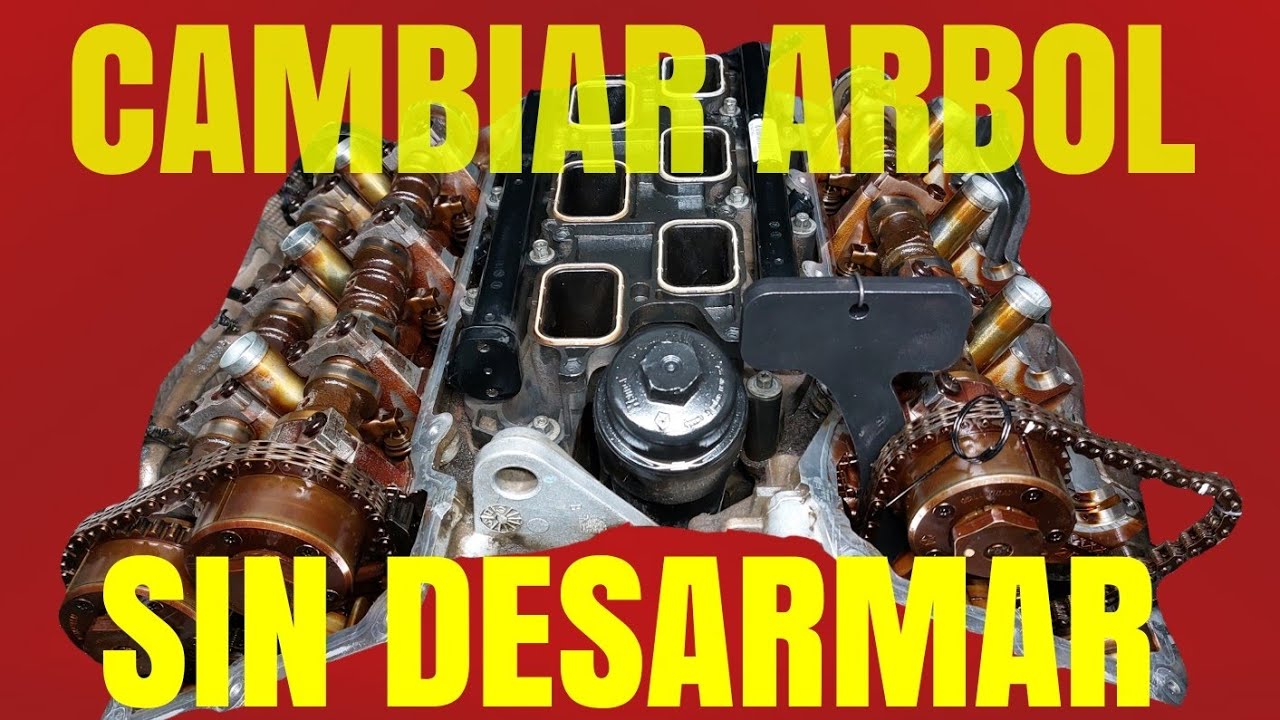 JEEP CHRYSLER 3.6 ARBOL DE LEVAS SIN QUITAR DISTRIBUCION - YouTube