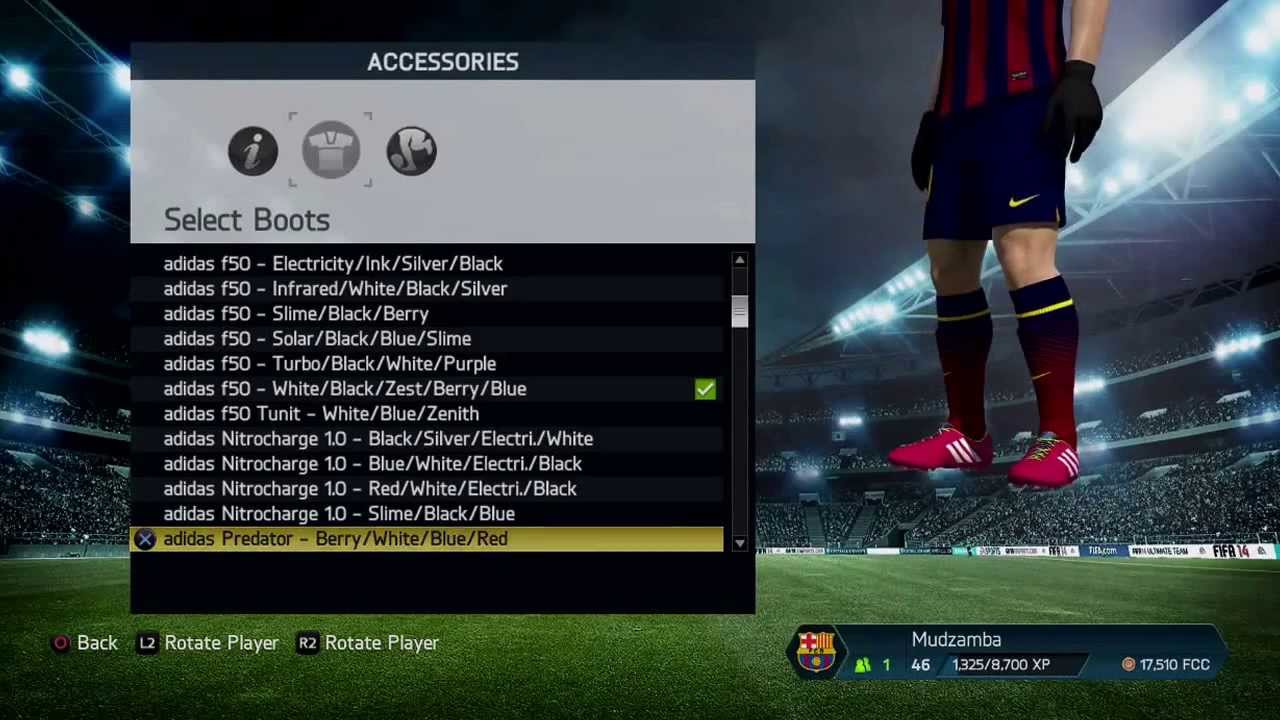 Fifa 14 new boots ps4 full video - YouTube