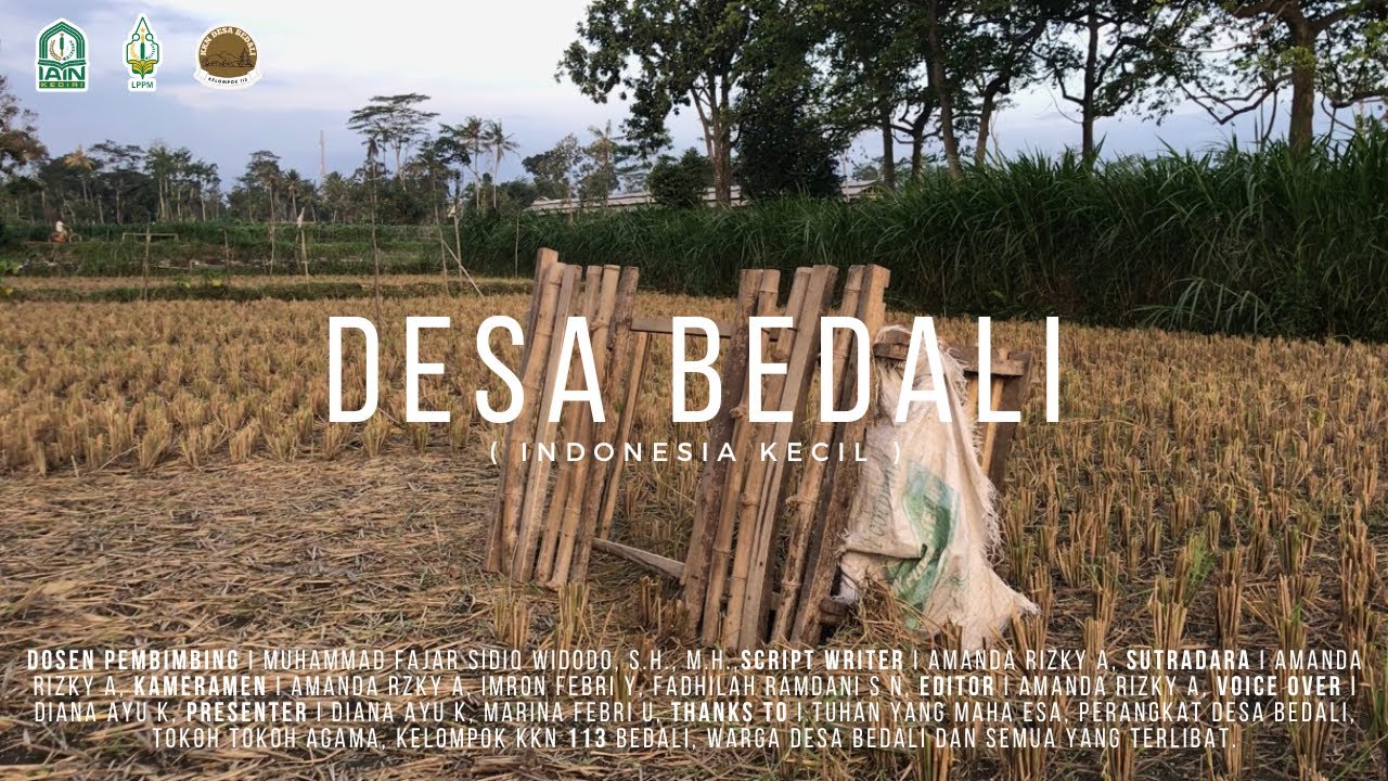 PROFIL DESA BEDALI | KKN IAIN KEDIRI 2023 | KELOMPOK 113 - YouTube