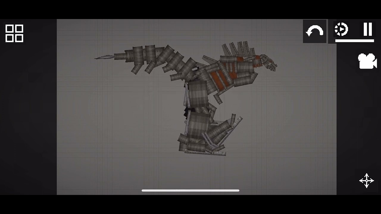 Mechagodzilla progress melon playground - YouTube