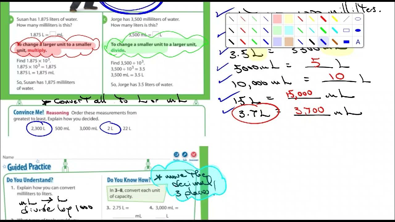5th Math Envision Chapter 12 Section 5 - YouTube