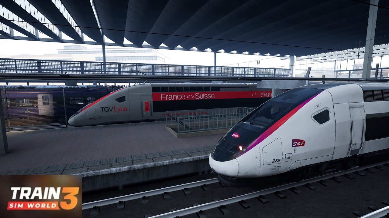 TGV duplex 200 on Southeastern High speed Train Sim World 3 - YouTube